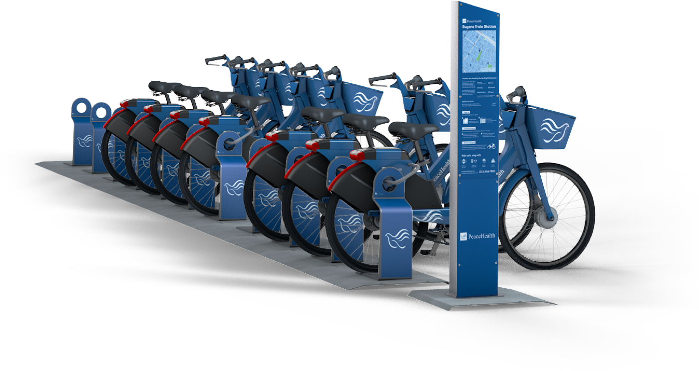 PeaceHealth Rides – Eugene Bike Share
